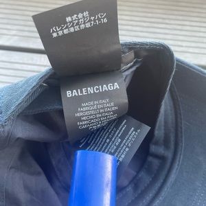 Balenciaga | Accessories | Balenciaga Double B Logo Baseball Cap | Poshmark